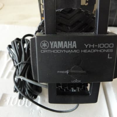 Yamaha YH-1000 Orthodynamic Headphones Early 1980s | Reverb