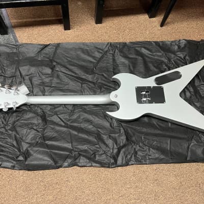 Dean Split Tail Metallic Silver w/ Black Pin Stripe Lefty | Reverb