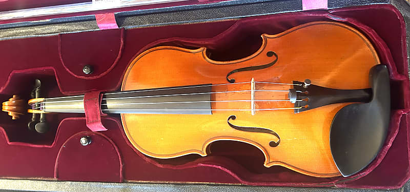 Jean Sebastian Violin light brown finish | Reverb