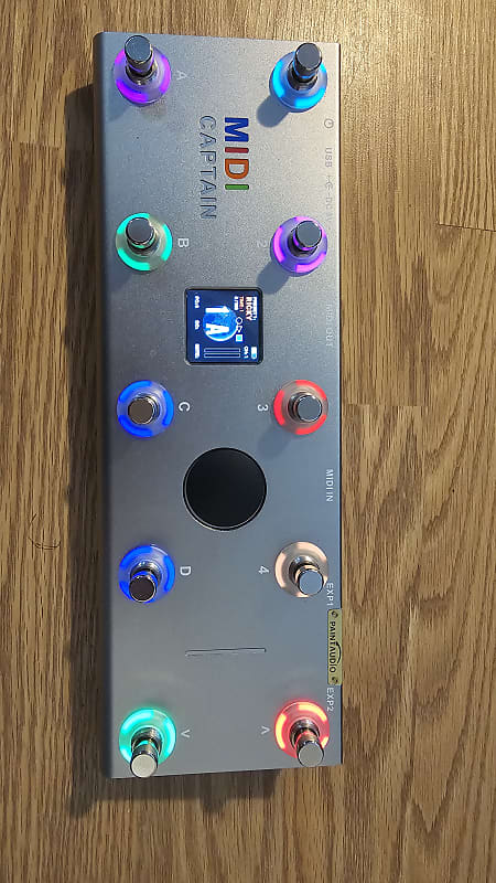 PaintAudio MIDI Captain Foot Controller (Gold) 2023 | Reverb