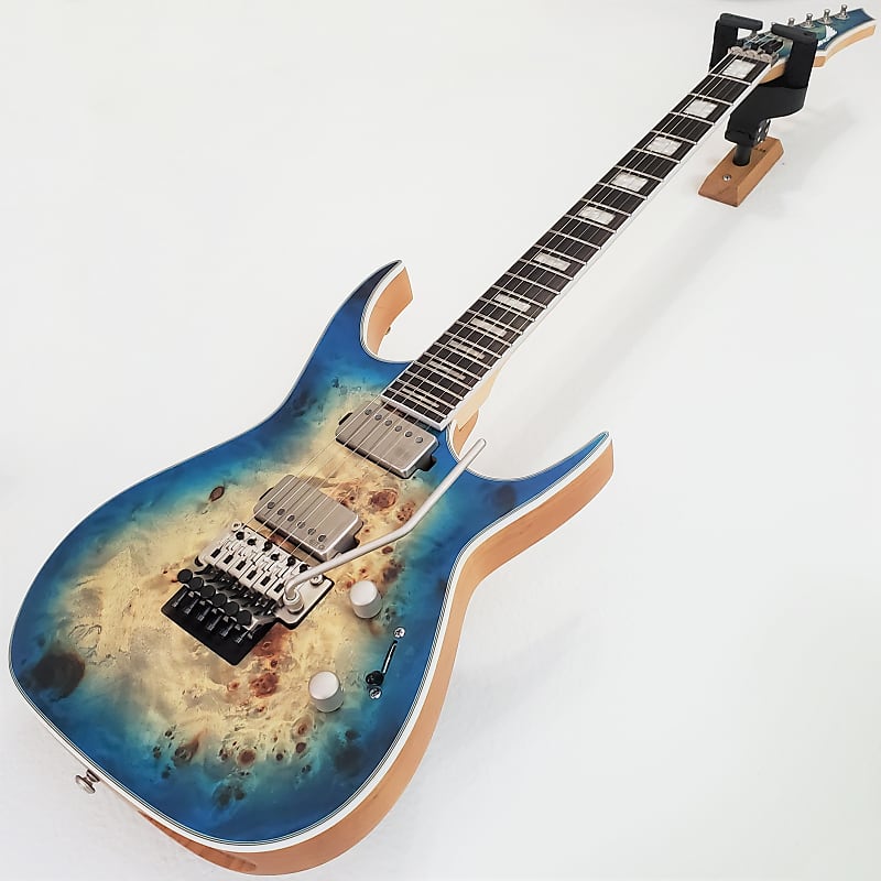 2021 Dean Exile Select Floyd Burl Poplar Satin Turquoise | Reverb