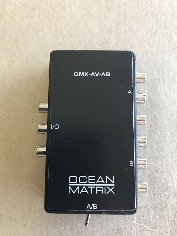 Ocean Matrix OMX-AV-AB V/A Input Expander Switch | Reverb