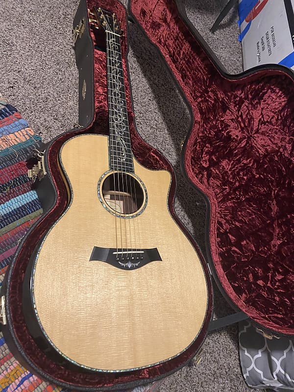 Taylor Presentation Series PS14CE 2012 Cocobolo sides, Spruce | Reverb