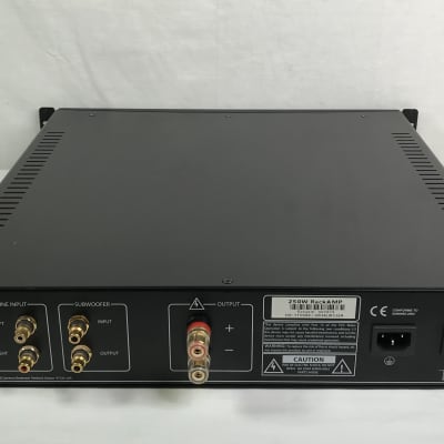 Triad 250w Rack Mounted Black Amp | Reverb