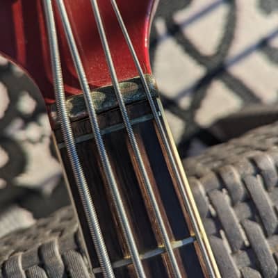Mosrite Ventures Bass Circa 1965 - Red | Reverb