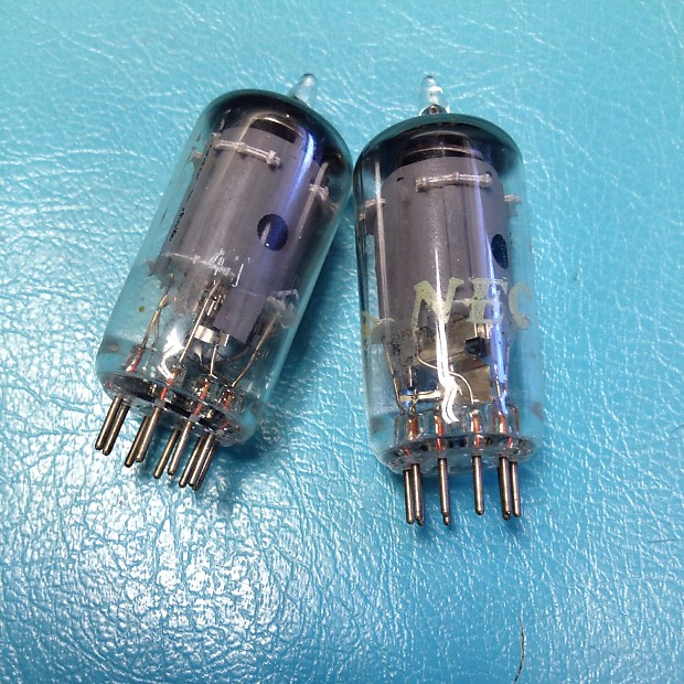 NEC 6267 EF86 Vacuum Tubes 1960's | Reverb