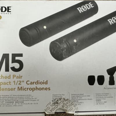 Rode M5 Small-diaphragm Condenser Microphone - Matched Pair | Reverb