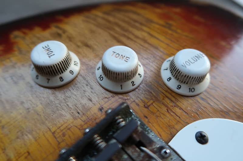 54 -55 56 Fender Stratocaster Bakelite volume tone knobs USA | Reverb