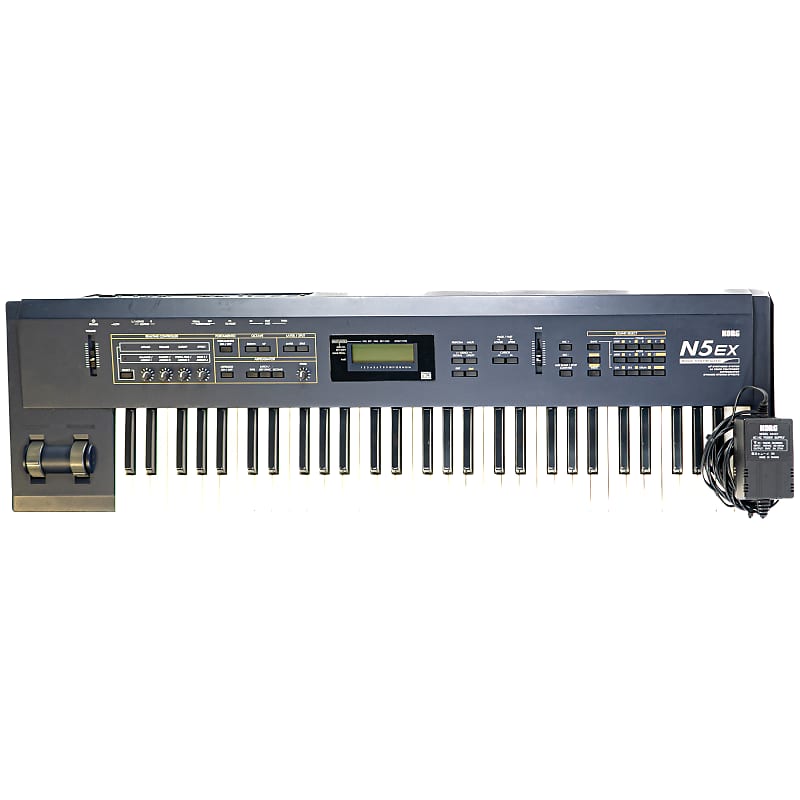 Korg N5EX - Sleek and Lightweight 61 key Synth Workstation w/ | Reverb