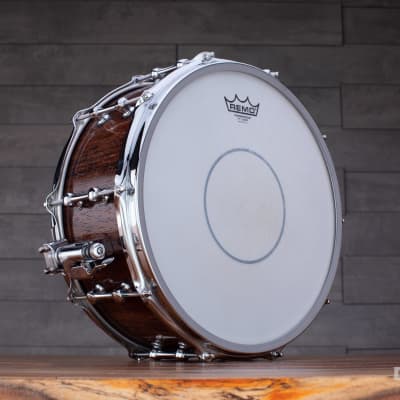 AHEAD 14 X 6 EXOTIC AFRICAN WENGE STAVE SHELL SNARE DRUM | Reverb