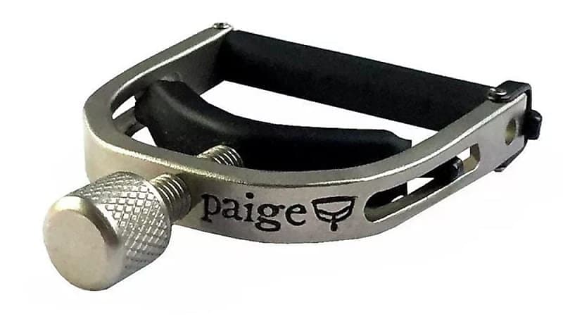 Paige Capo for Mandolin Banjo to Fourth (4th) Fret Nickel | Reverb