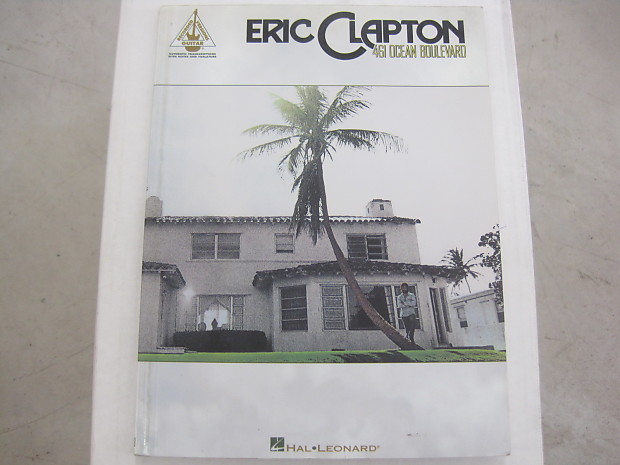 Eric Clapton 461 Ocean Boulevard Sheet Music Song Book Guitar | Reverb