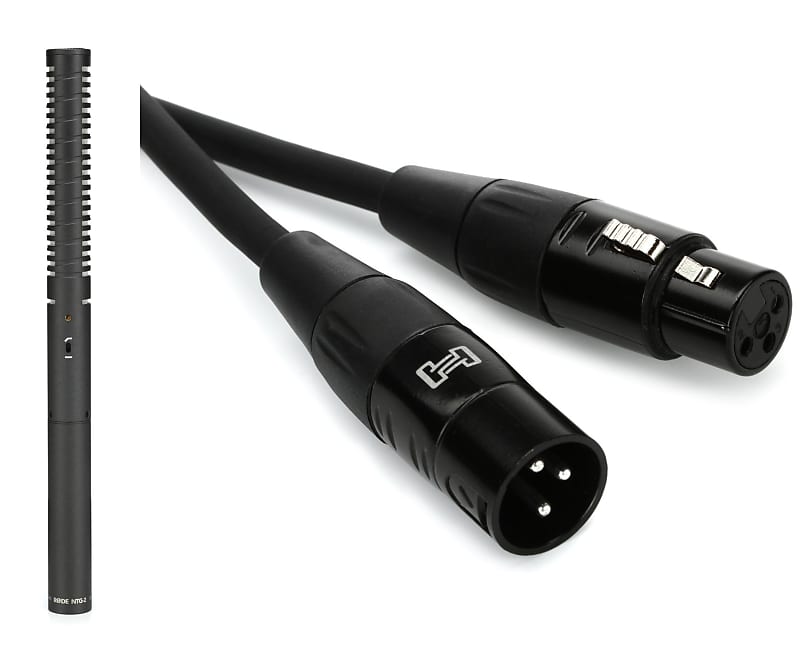 Rode NTG-2 Multi-powered Shotgun Microphone Bundle with Hosa | Reverb