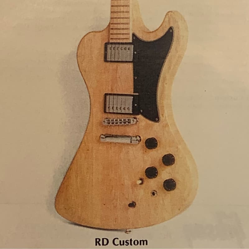 Gibson RD Custom 1978 Dealer Sheet | Reverb UK