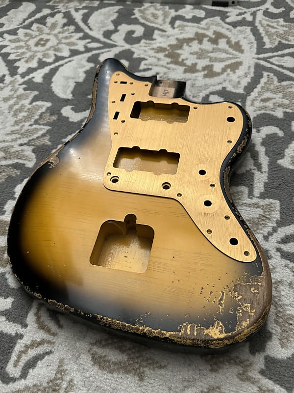 MJT Jazzmaster- Sunburst relic | Reverb