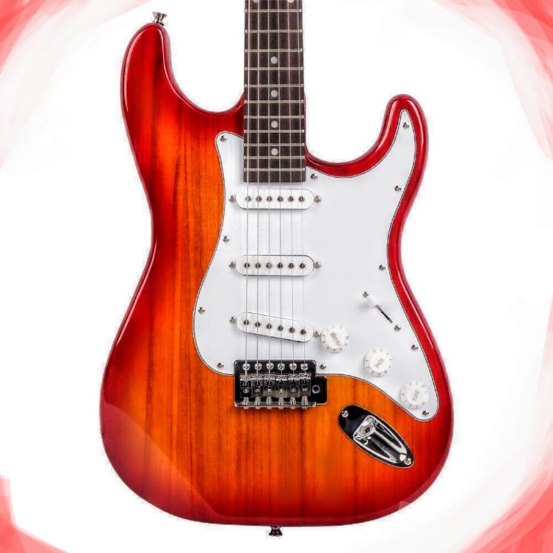 🎸NEW in BOX!🎸 F Brand Strat Style Electric Guitar w/ Rosewood | Reverb