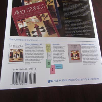 Neil A Kjos Music Company All for Strings Comprehensive | Reverb