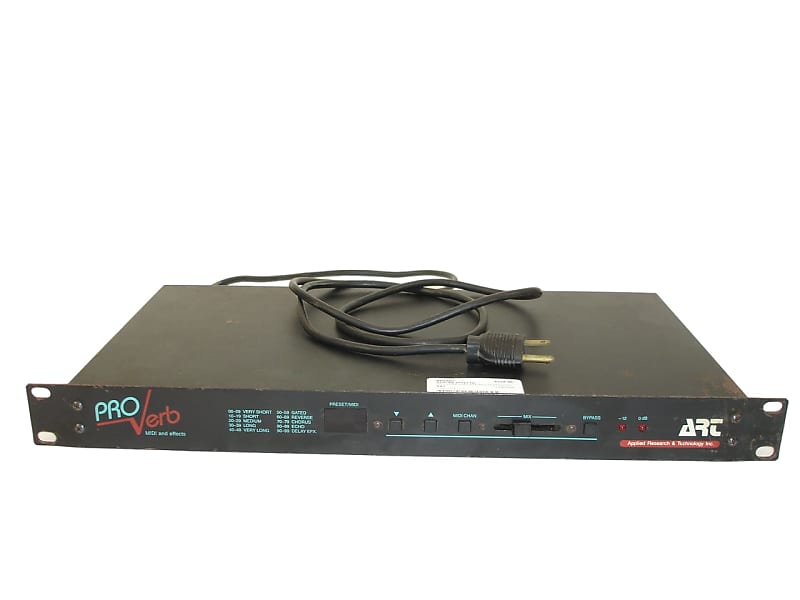 ART PROVerb Digital Reverb MIDI & Effects Processor | Reverb UK