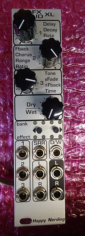 Happy Nerding FX AID XL Eurorack Multieffects Module | Reverb