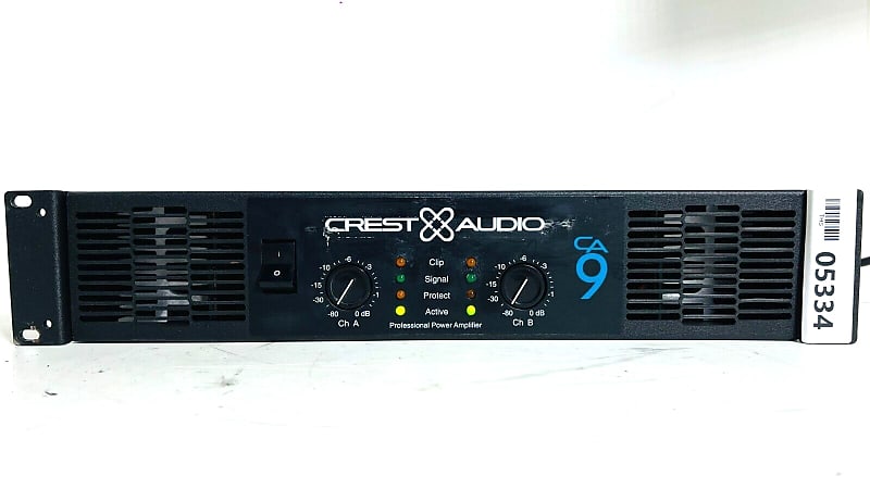 Crest Audio CA9 Power Amp #05334 (One) THS | Reverb