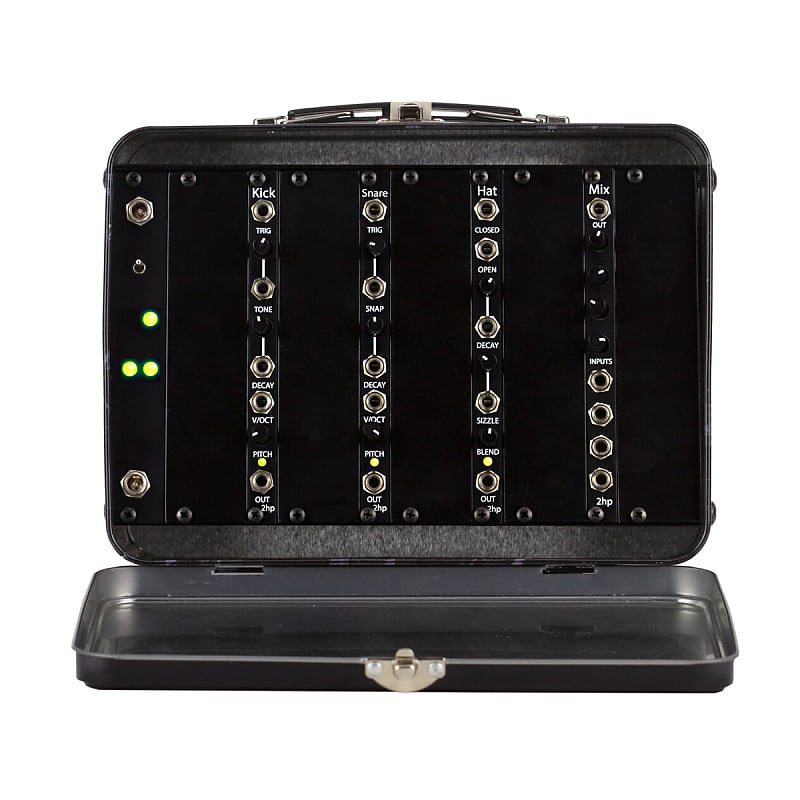 2hp Lo-Fi Eurorack Audio Processing Module (Black) | Reverb