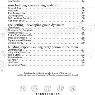 IceBreakers - (60 Fun Activities to Build a Better Choir) | Reverb