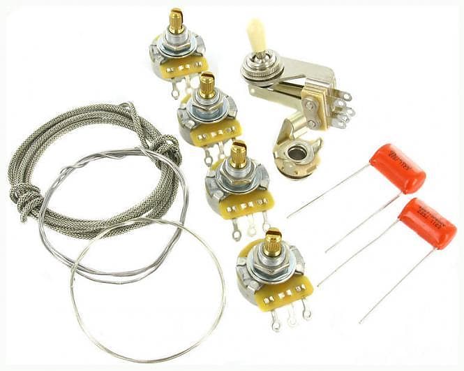 SG Wiring Upgrade Kit CTS Pots Sprague Orange Drop | Reverb