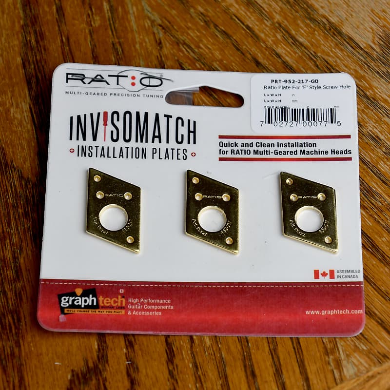 Graph Tech Ratio InvisoMatch Premium Mounting Plates For F | Reverb