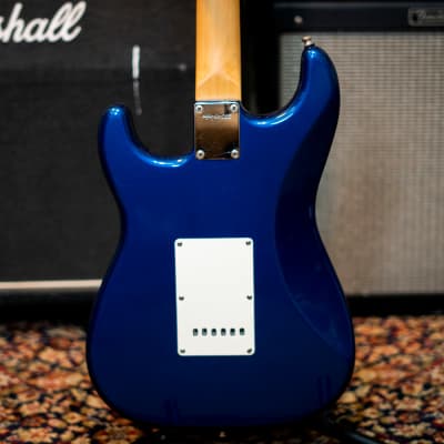 Fernandes Stratocaster Sparkle Blue MIJ with Tons of Upgrades | Reverb