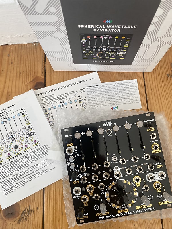 4MS Spherical wave table navigator 2023 eurorack | Reverb