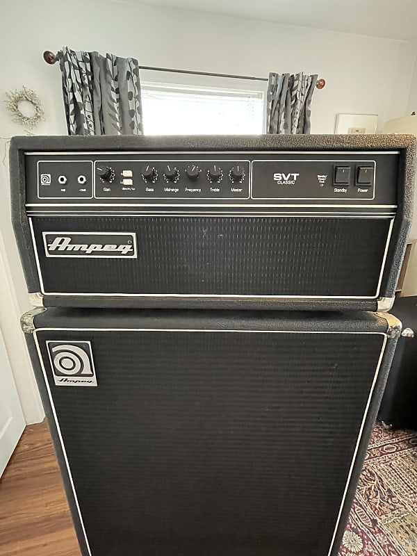Ampeg SVT-CL Classic Series 300-Watt Tube Bass Amp Head 2007 | Reverb
