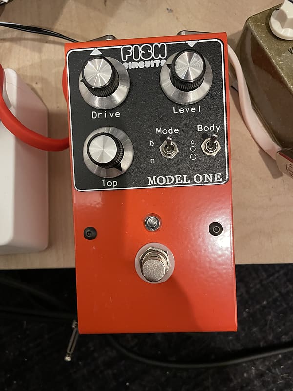 Fish Circuits Model One Overdrive 2022-2023 - Orange | Reverb