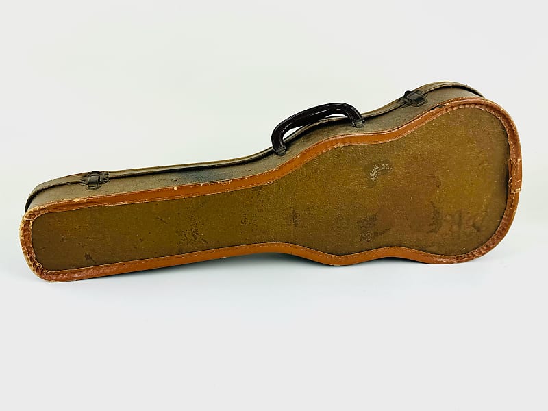 Gibson Ukelele Chipboard Case '50s? '60s? - Brown | Reverb