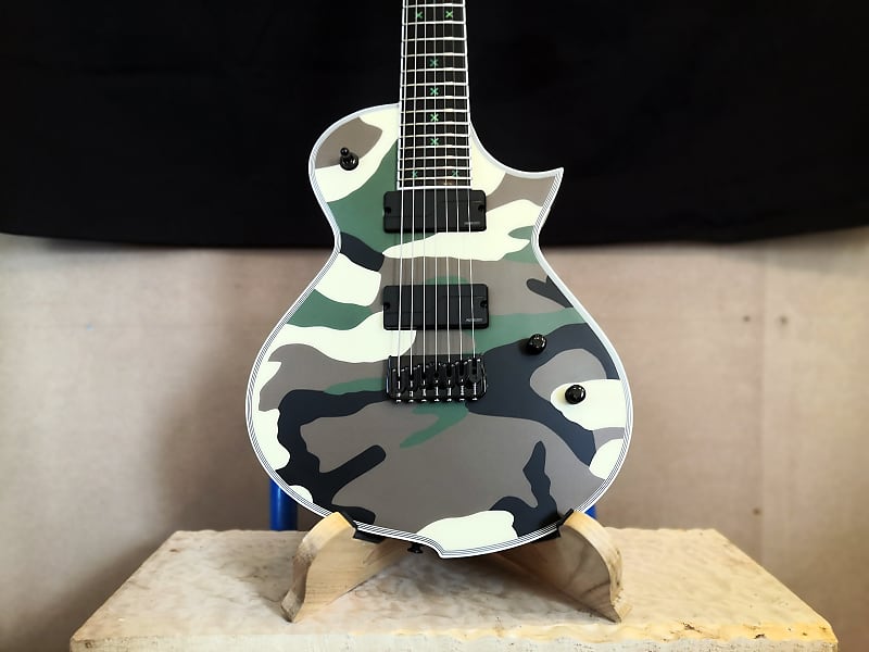 Aguda Dagger Single Cut 7 String w/ Fishman, Hipshot, | Reverb UK