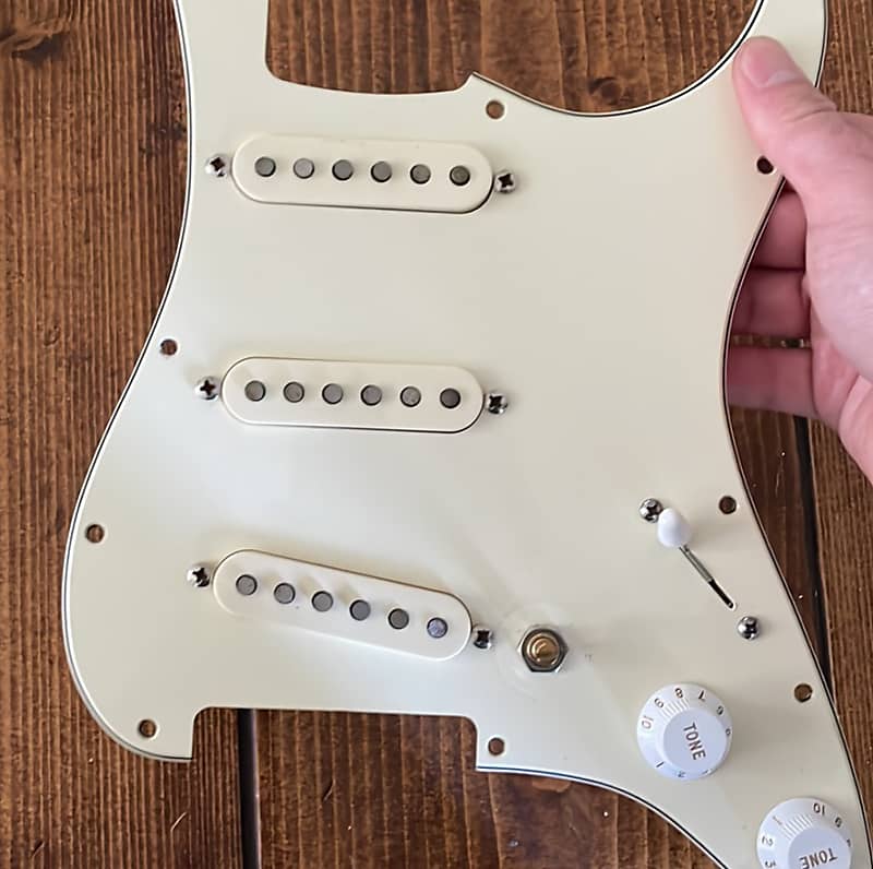 Fender Stratocaster loaded pickguard | Reverb