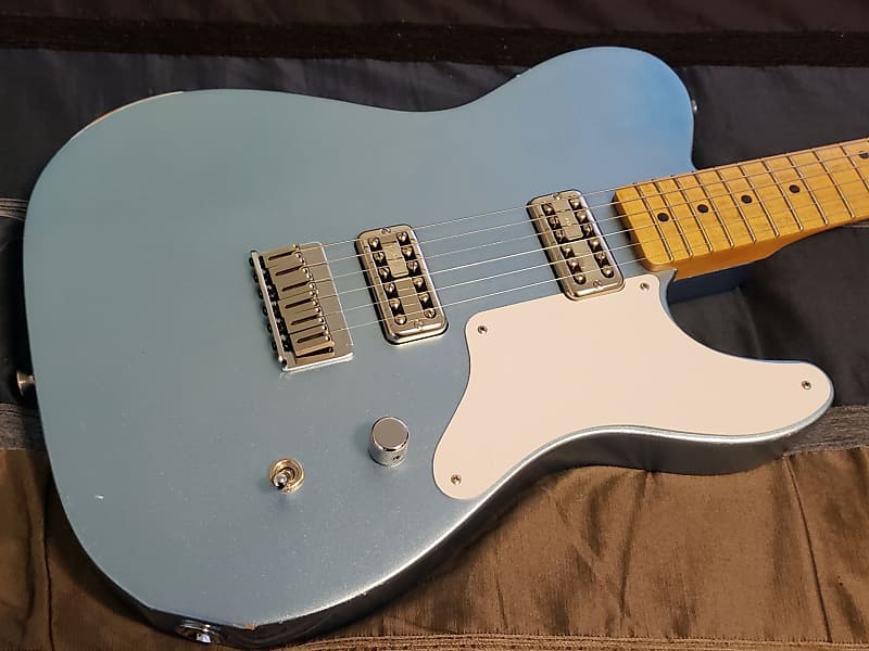 Warmoth MJT La Cabronita Especial Build Fender Clone Ice Blue | Reverb