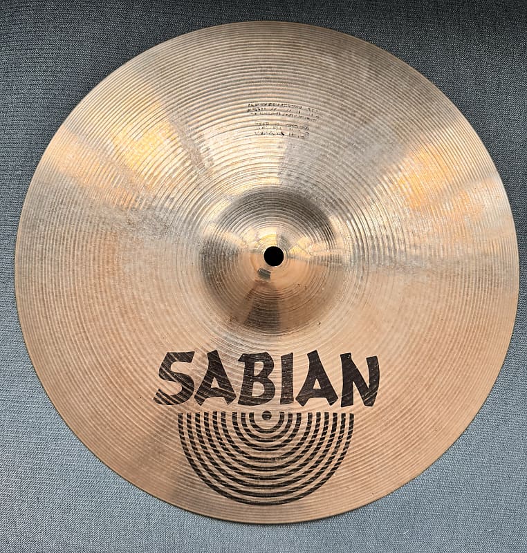 Sabian Sizzle Hats 14” 80s - Bronze | Reverb