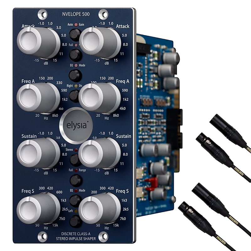Elysia Nvelope 500 Transient Shaper EQ & Dynamics Processor | Reverb