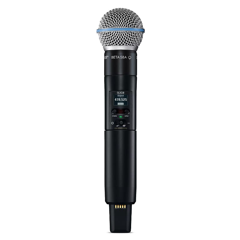 Shure SLXD2/B58 Wireless Handheld Transmitter - H55 Band | Reverb