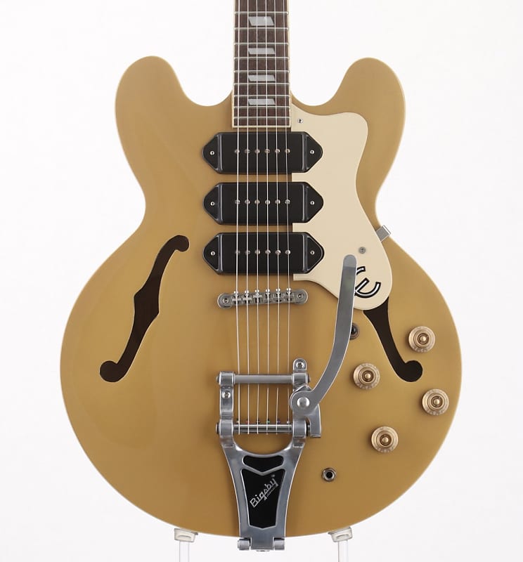 EPIPHONE Riviera Custom P93 Metallic Gold [SN 11061500391] | Reverb