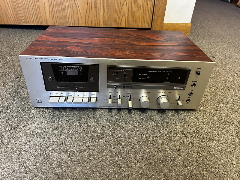 Vintage Luxman K-5A Stereo Cassette Deck | Reverb