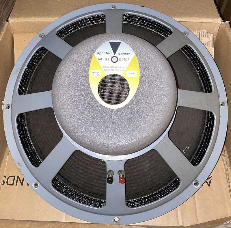 JBL JBL D140F 8 Ohm Original Cone 15" Speaker | Reverb