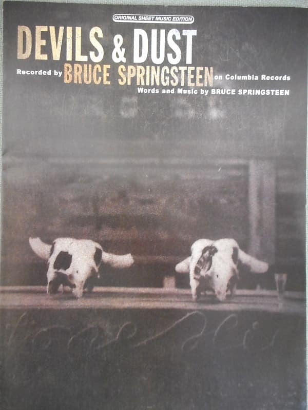 Bruce Springsteen "Devils & Dust" Sheet Music 2005 | Reverb