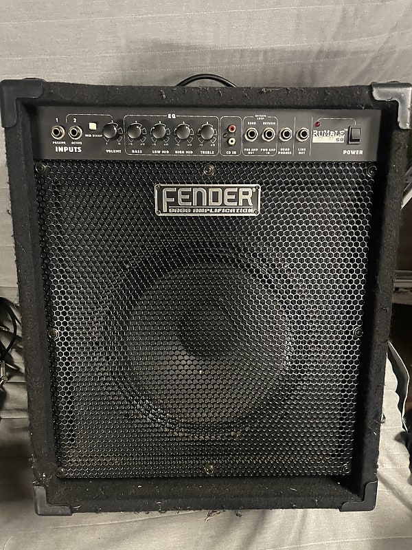 Fender Rumble 60 Bass Amp 2009ish - Black | Reverb
