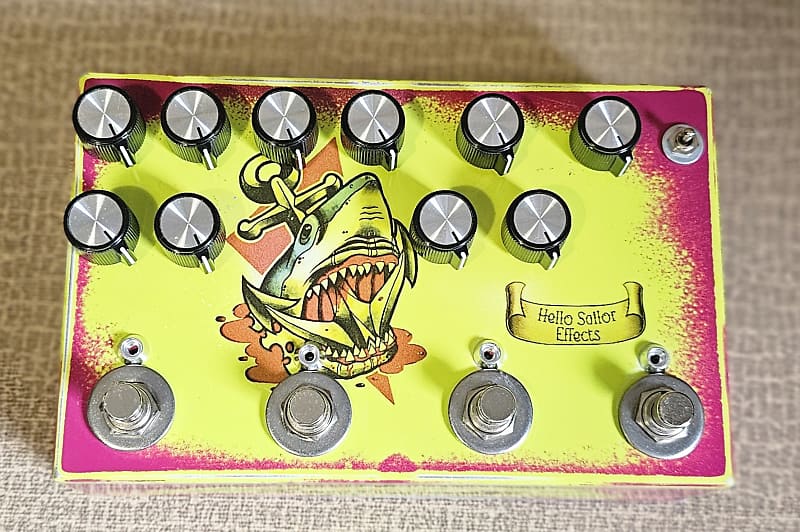 Hello Sailor Effects Treble booster, Kossoff Drive, Anchor | Reverb