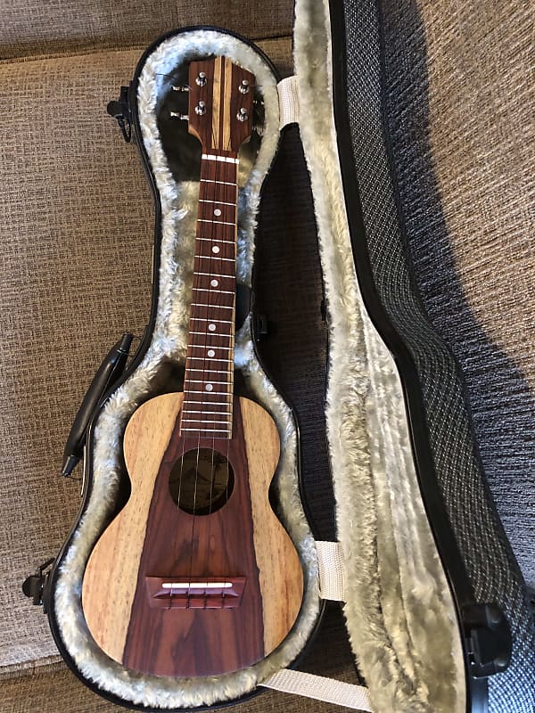 Cocobolo Ukuleles Long Neck Soprano Ukulele | Reverb