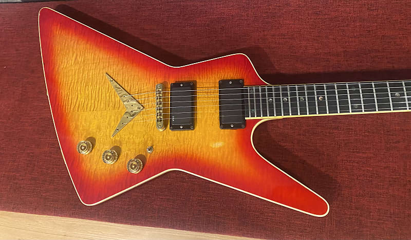 Dean Z (Explorer) USA 1984 - Cherry Sunburst | Reverb