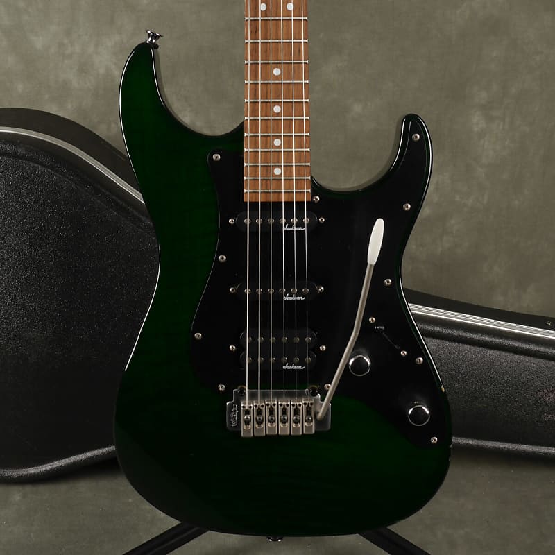 Jackson Performer PS7 Electric Guitar - Green w/Hard Case | Reverb UK