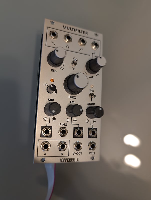 Toppobrillo Multifilter 2 Multi-Mode VCF Filter 2024 - Silver | Reverb