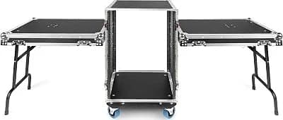 Gator 16U Tour Rack with Convertible Table-Top Lids | Reverb